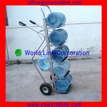 Logistics Collapsible Steel Bottled Water Hand Trolley