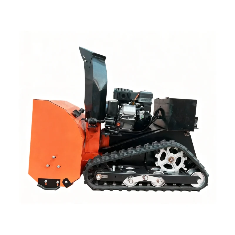 Industrial Radio Controlled Snow Blower Robot Remote Control Gasoline ...