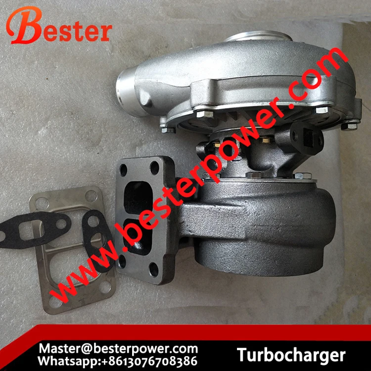 T04E35 Turbo for Perkins Agricultural 1006.6THR3 Engine 452077-0004 ...