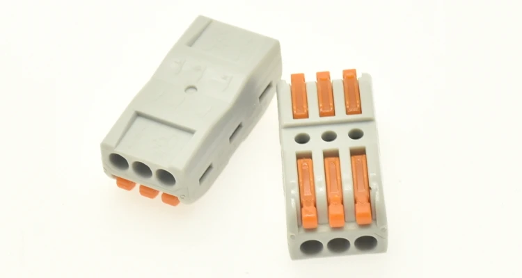 222 Series Plastic Electrical Quick Splice Wire Joint Connector by HUILIN