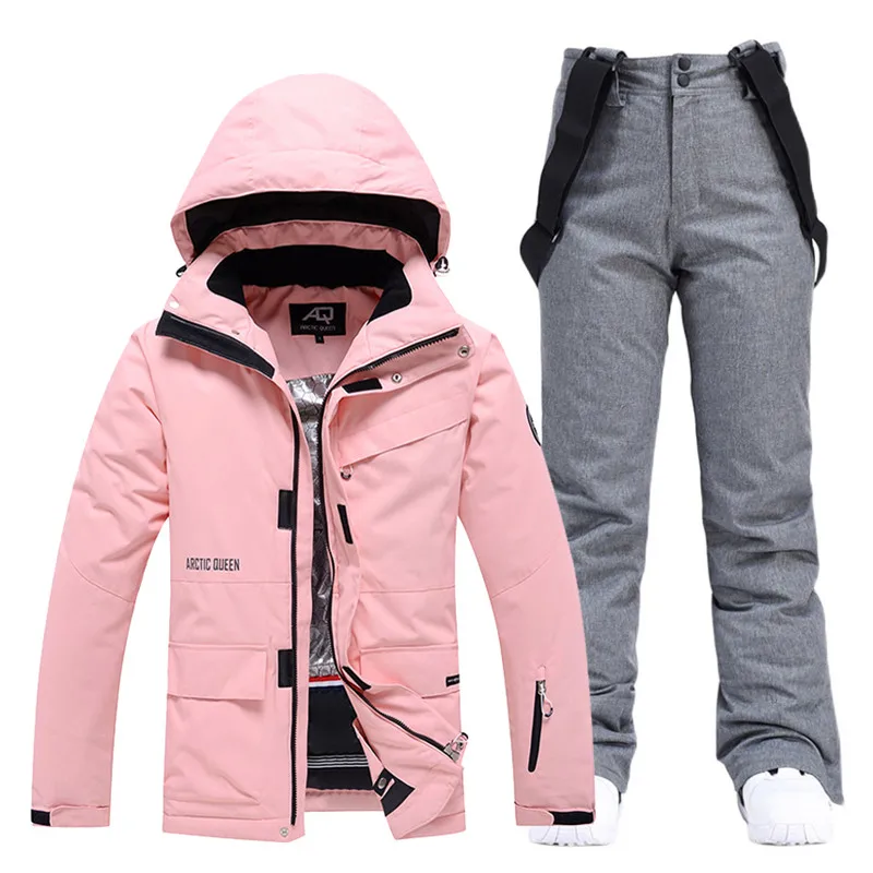 Women's Winter Snow Suit Sets Snowboarding Clothing Ski Costume 10k ...