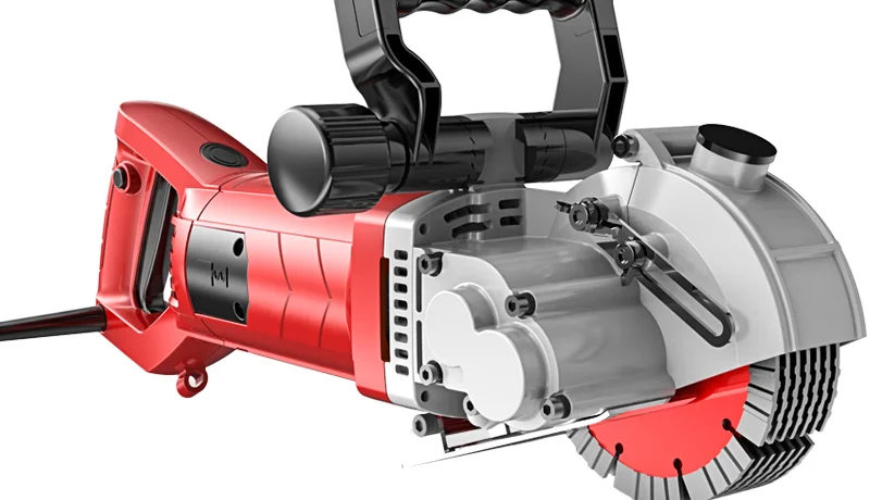 Concrete Wall Groove Cutting Machine Dust Free Brick Wall Cutter ...