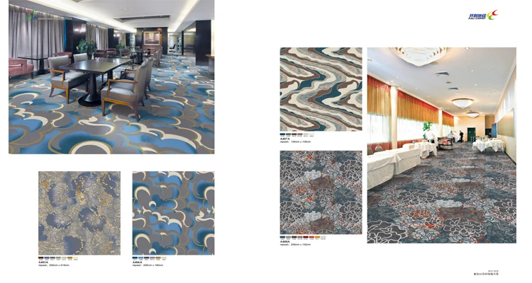 Nylon Printed Carpet Roll For Commerical Location - Buy Printed Carpet ...