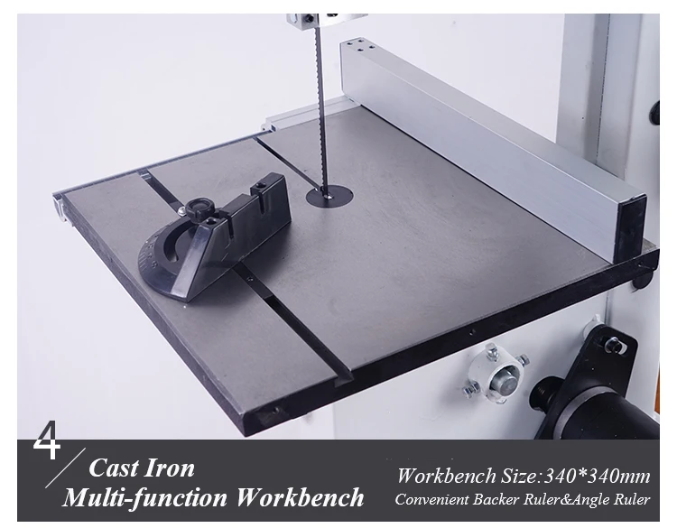 10 Wood Cutting Vertical Band Saw Machine - Automatic Woodworking