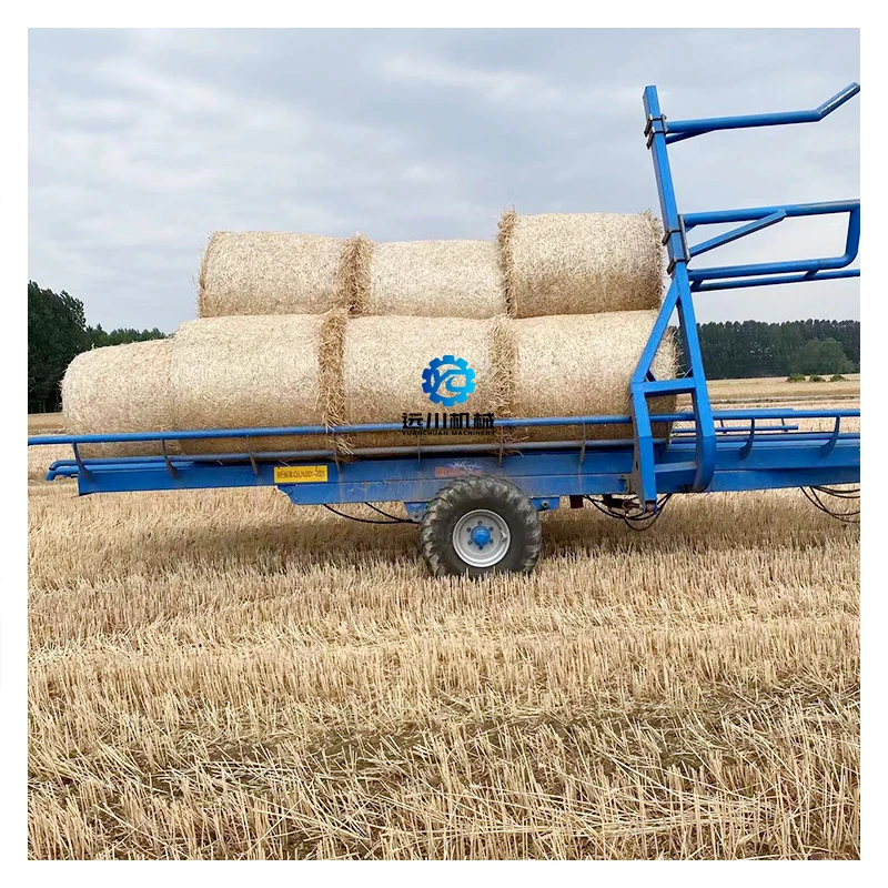 Farm 15 Ton Grass Transport Trailer - Efficient Hay Bale Hauling ...