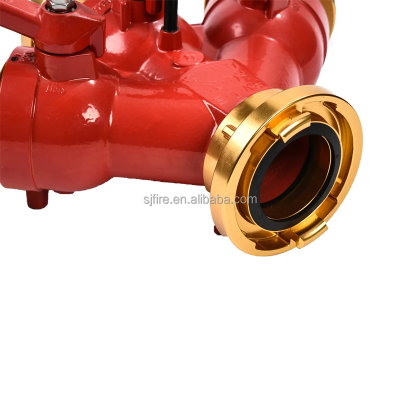 Fire Hose Divider Forged Storz Coupling Water Divider For Firefighting ...