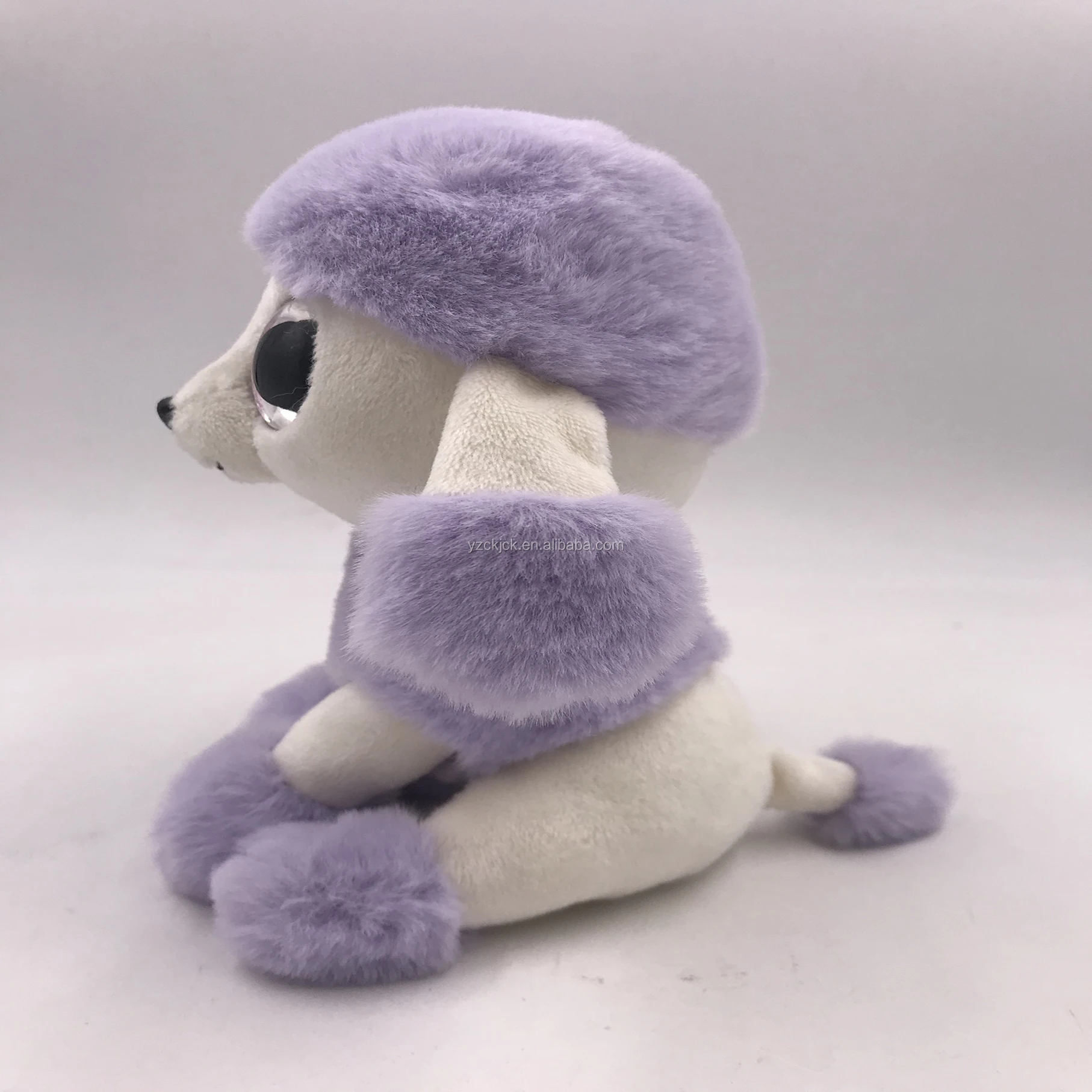 Plush Animal Stuffed Dog Plush Toys Poodle/ Pudel Dog Toy Plush For ...