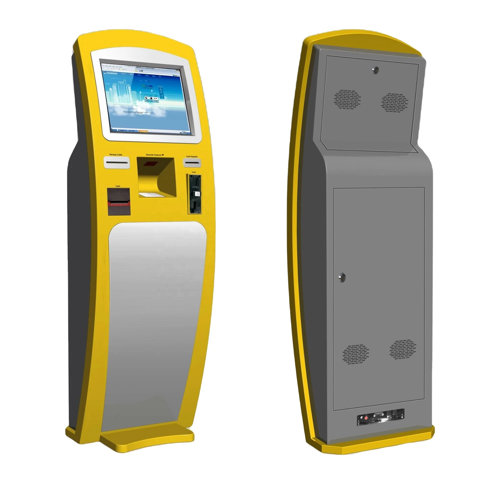 Free Standing Vending Payment Machine Rfid Card Reader Kiosk Floor ...