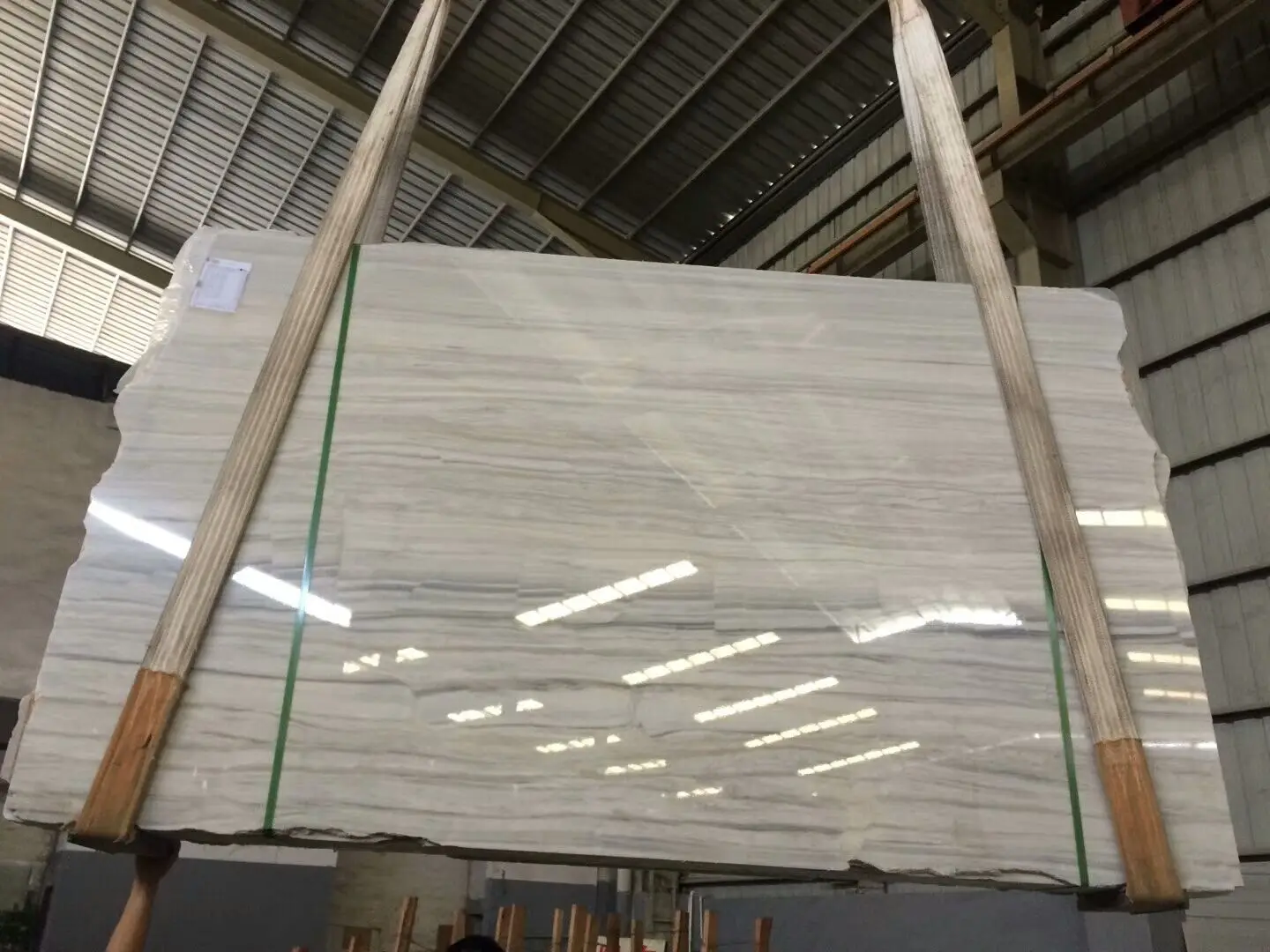 Natural Polished White Nestos Marble - Custom Slabs