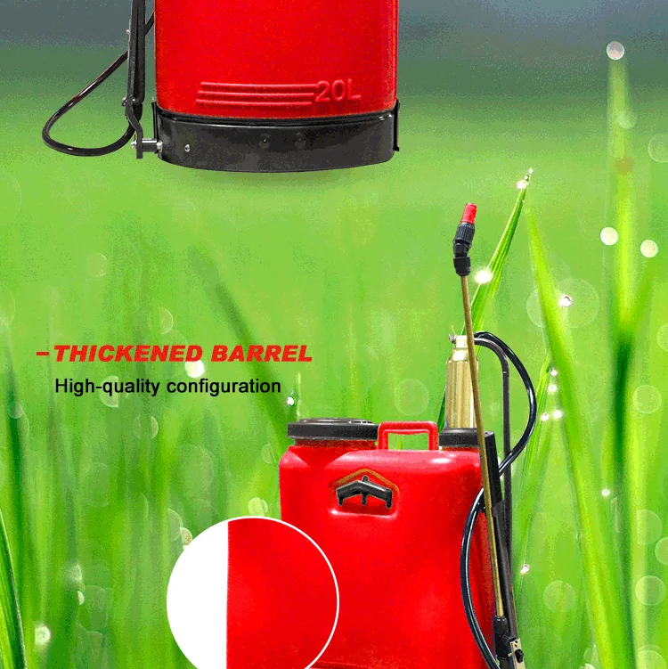 20L Chemist Plastic tank Knapsack Manual Agricultural Sprayer with ...