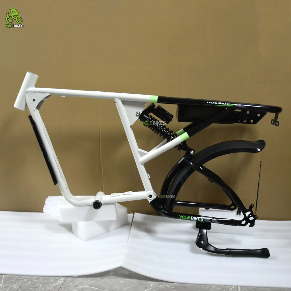 YQEBIKES Electric Bike Frame - Durable Carbon Steel