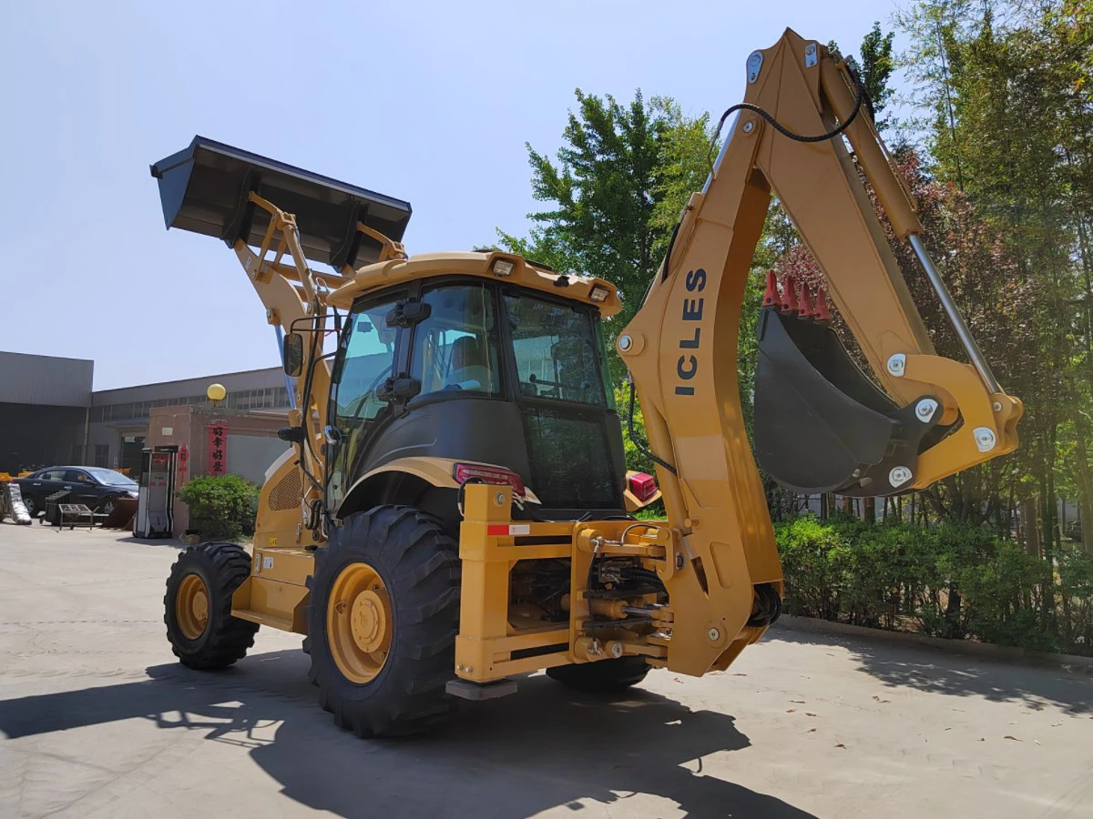 Loader Backhoe ICLES870K Mini Tractor Backhoe Loader Compact Tractor ...