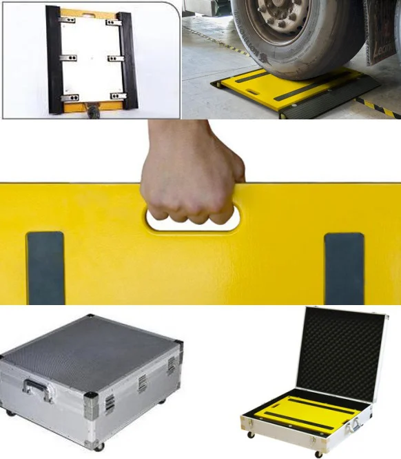 Dynamic Weighing Truck Scale Wheel & Weighing Vehicle Scales Portable ...