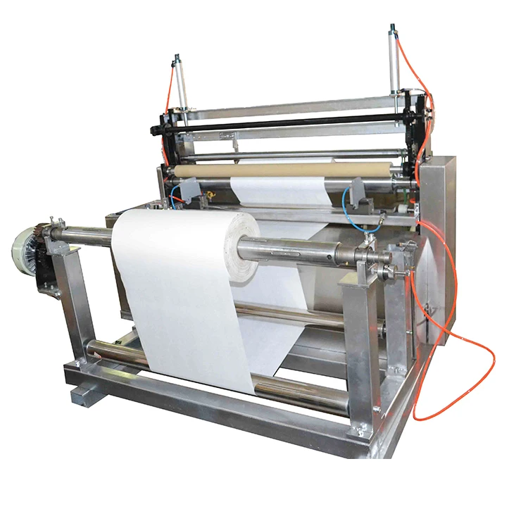 SMT Stencil Cleaning Wiper Rewinder Pet Nonwoven Fabric Cutting Winding ...
