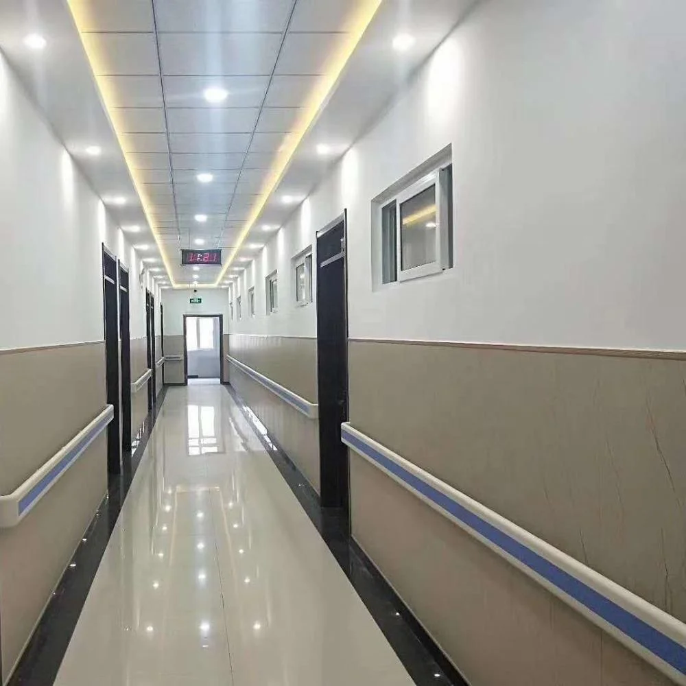 Firewall Pvc Coating Hospital Corridor Handrail High Quality Hospital ...