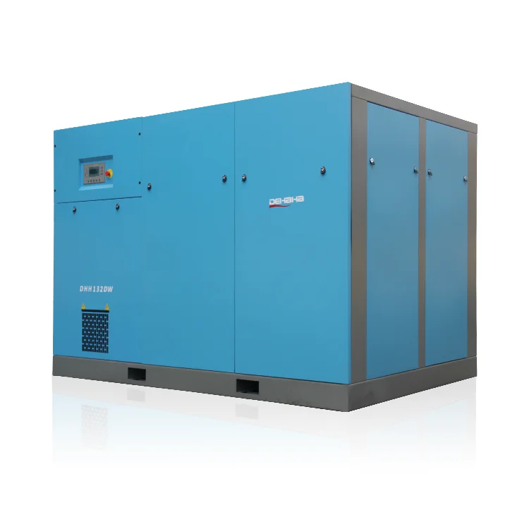 175 Hp 132 Kw Water Cooled Double Stage Screw Air Compressor For ...