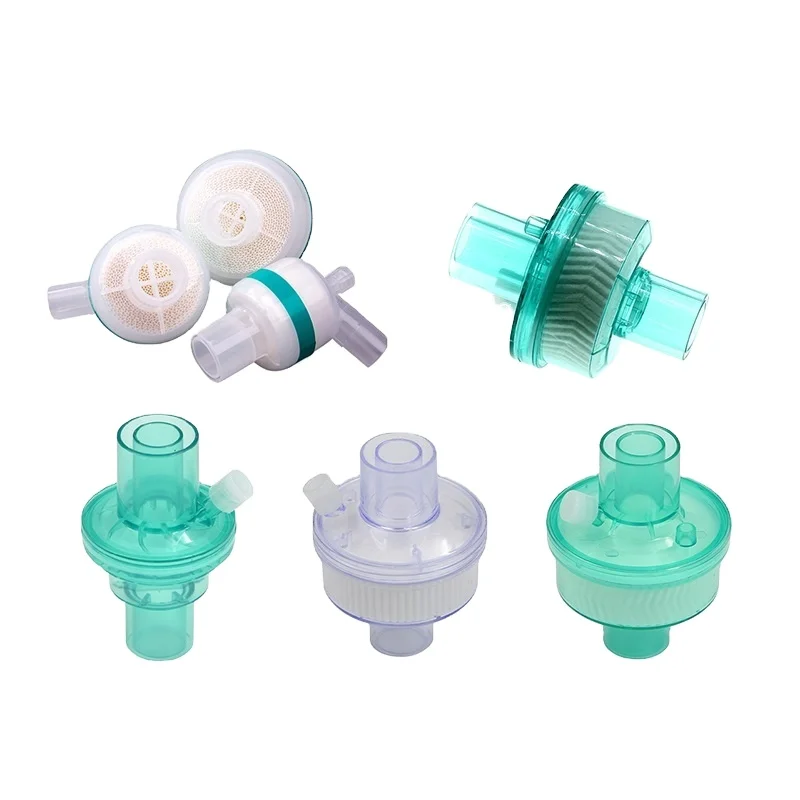 Bacteria Tracheostomy Medical Breathing System Filter Disposable ...