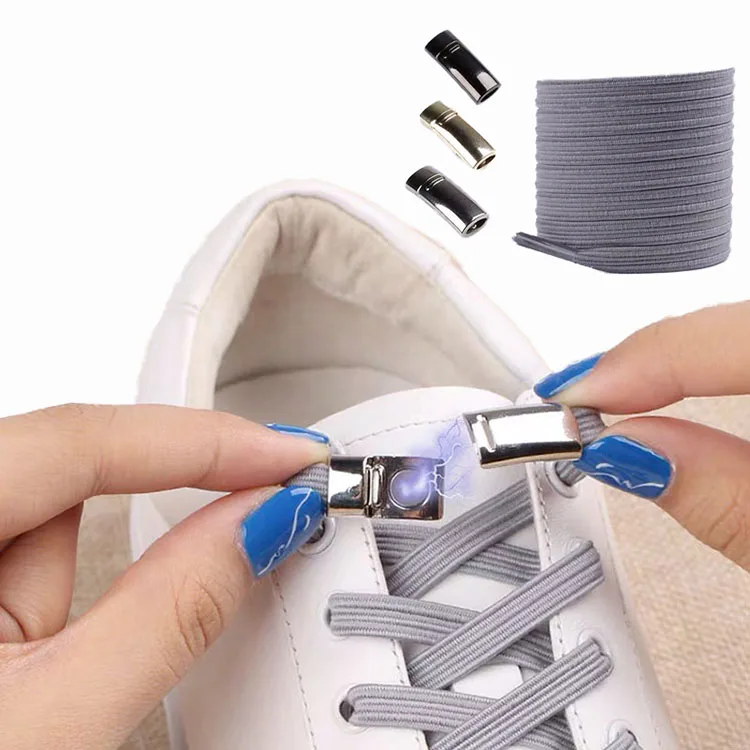 2020 Hot Sale Metal Magnetic Shoe Lace Elastic Shoelaces - Buy Magnetic ...