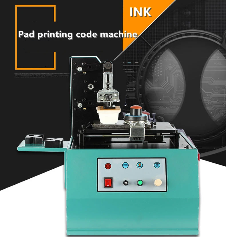 Semi-automatic Oil Ink Cup Printer - Easy Logo Printing