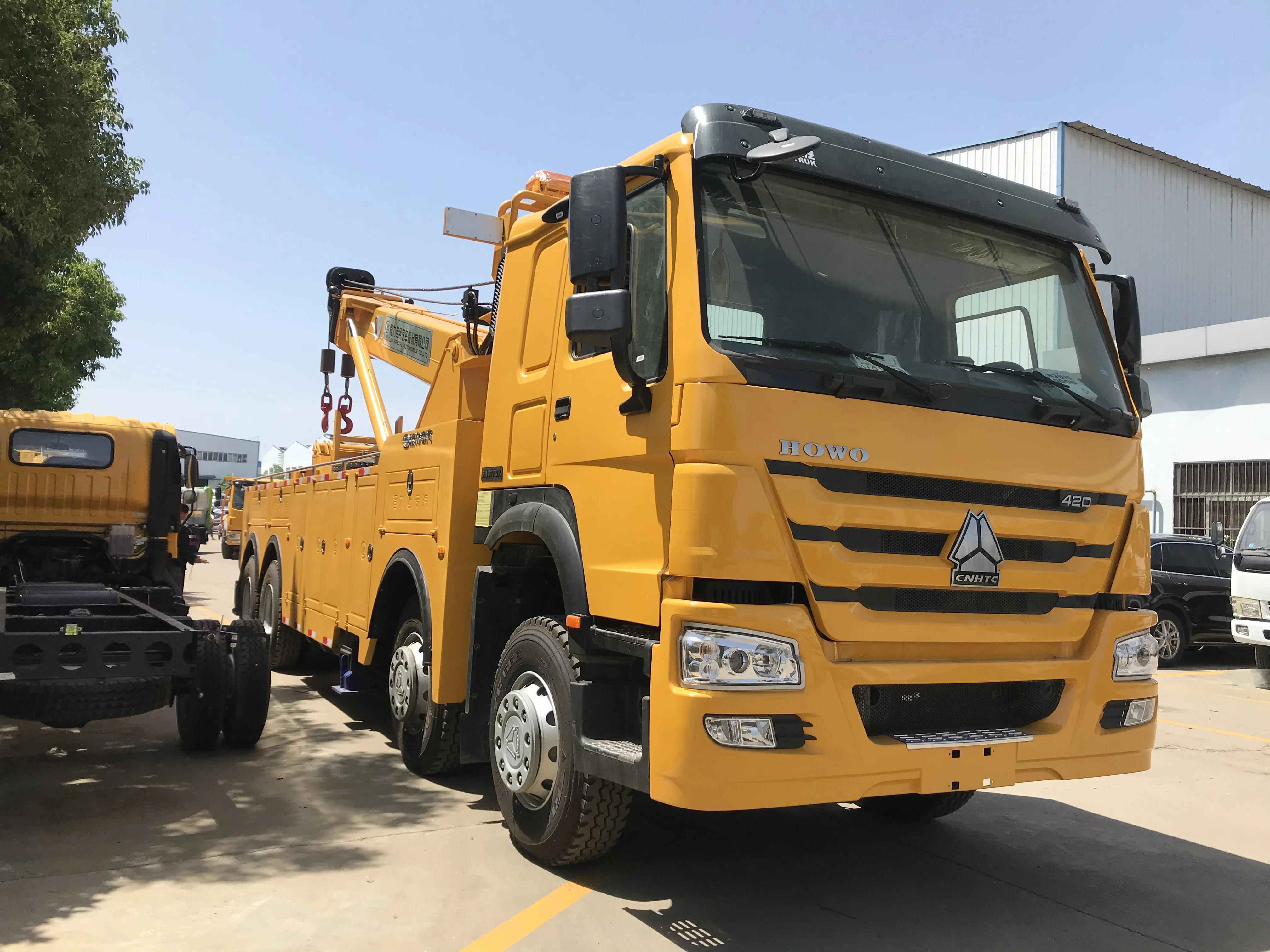 50ton Towing Wrecker Tow Truck for Sale - Howo Wrench Truck