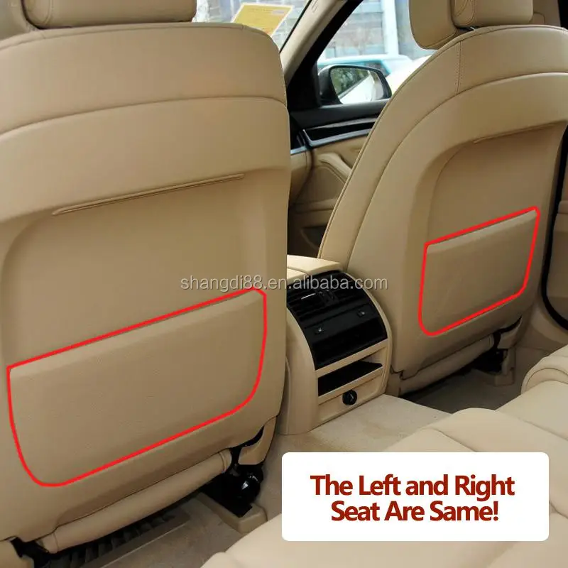 インテリアカーシート背もたれポケットパックレザー収納カバートリムbmw57gtシリーズf10 F11 F18 F07 F01 F02 ...