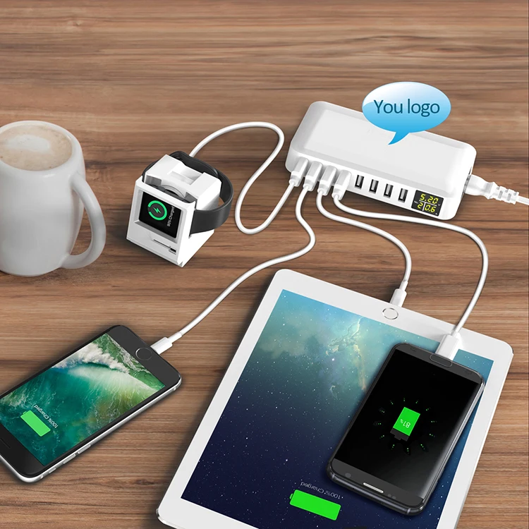 Charger 8-port Usb Charger Voor Telefoon Oem Met Uw Logo Adapter ...