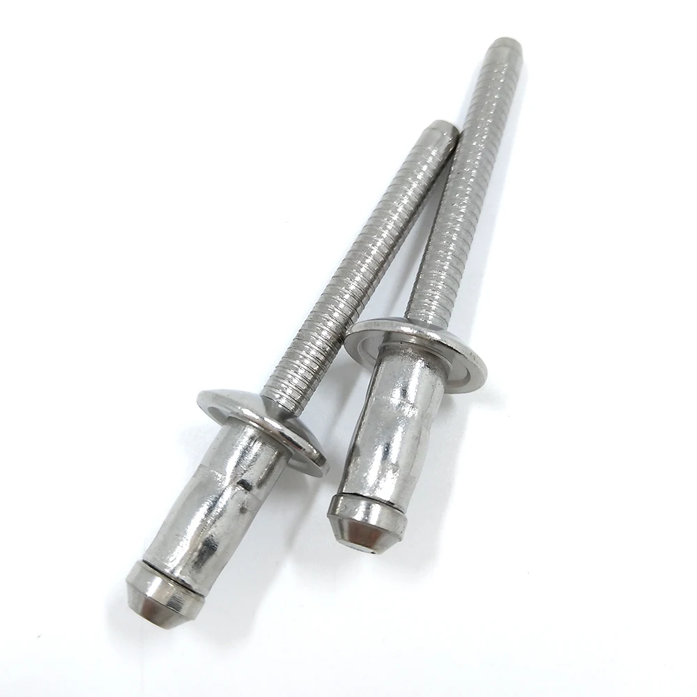 Ss304 Stainless Steel Hemlock Remaches Structural Fix Rivets For Solar ...