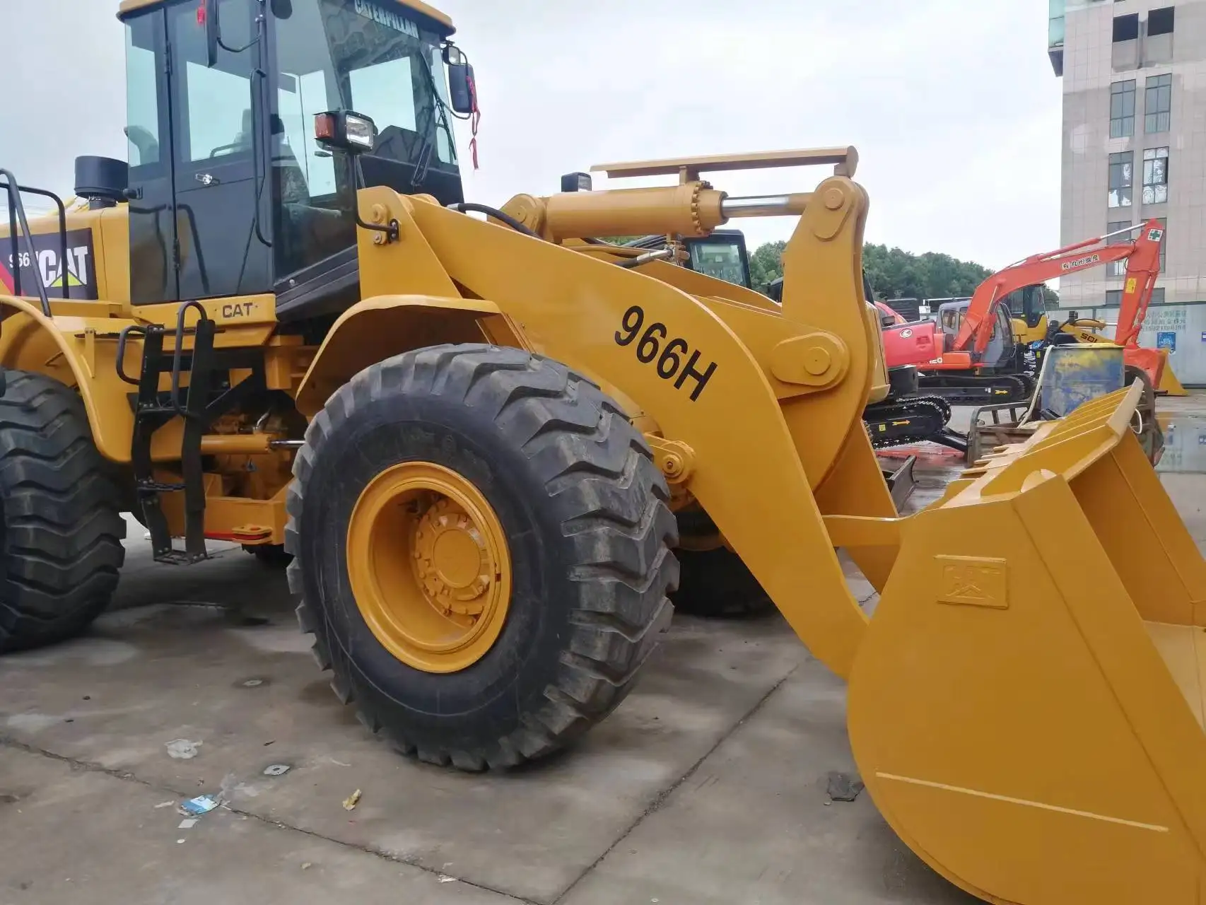 Original Model Japan Made Used Caterpillar CAT966H Wheel Loader ...
