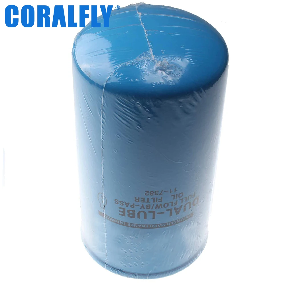 Coralfly Manufacturer Diesel Engine Oil Filter 11-7382/117382 Lf3746 ...