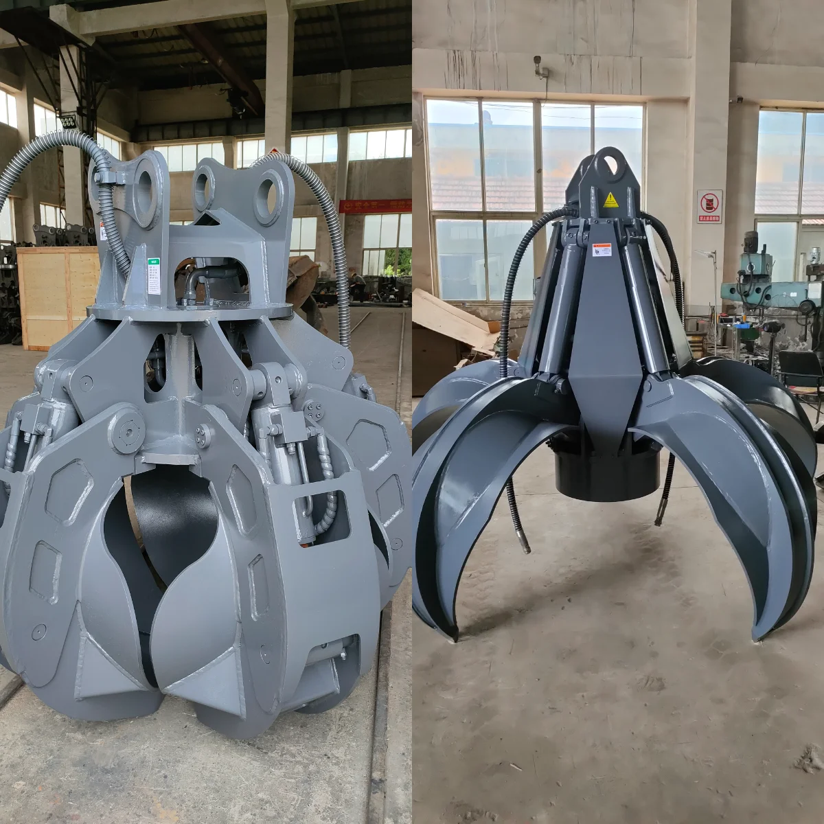 Excavator Orange Peel Grab Excavator Steel Grab Steel Grab - Buy ...