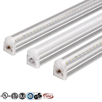 High Lumens 600mm 1200mm 2ft 4ft Led Linear Shop Light Tubes Housing ...