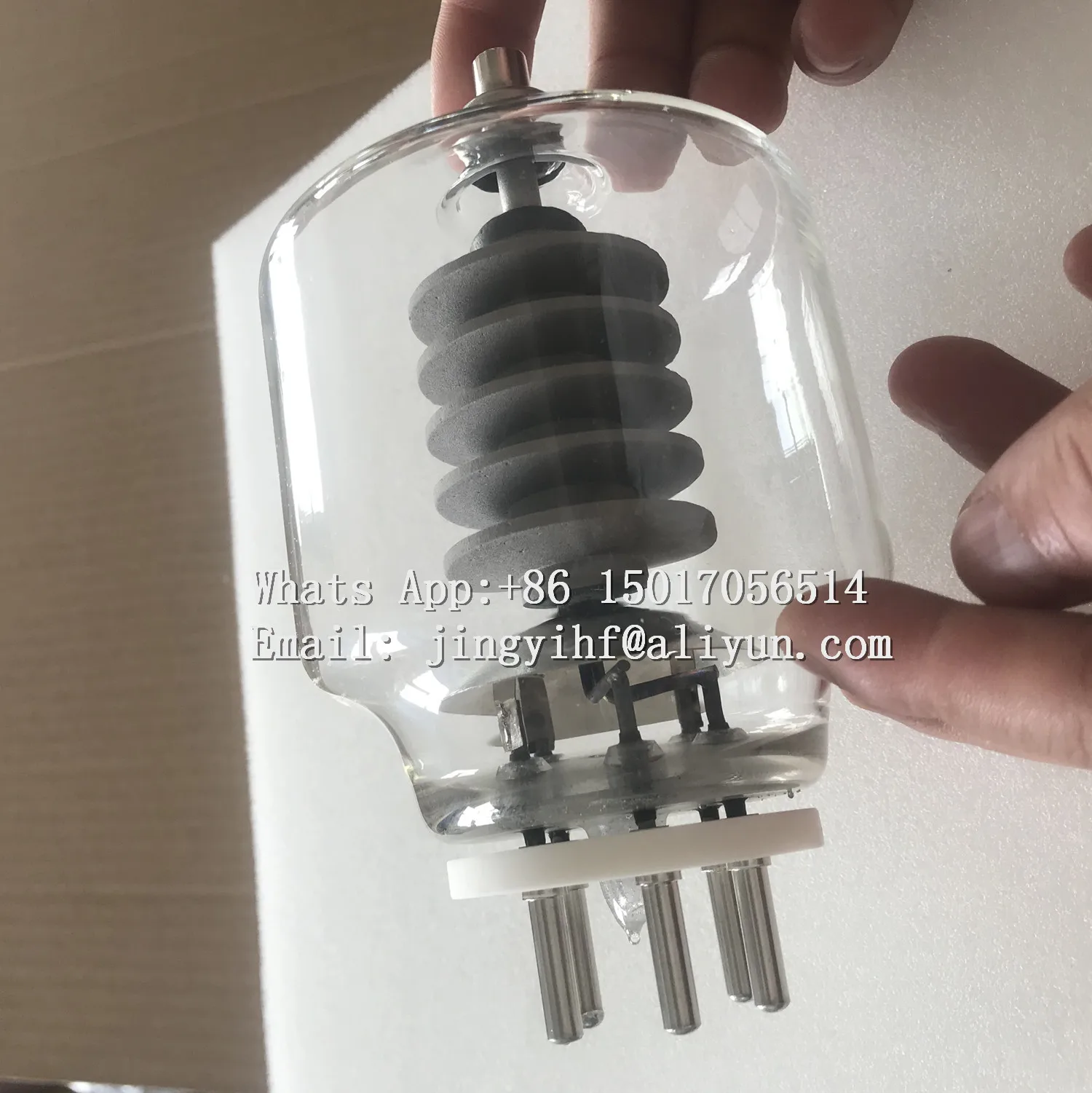 Rf Power Triode Tube,Glass Electron Tube 5867a - Buy Glass Electron ...