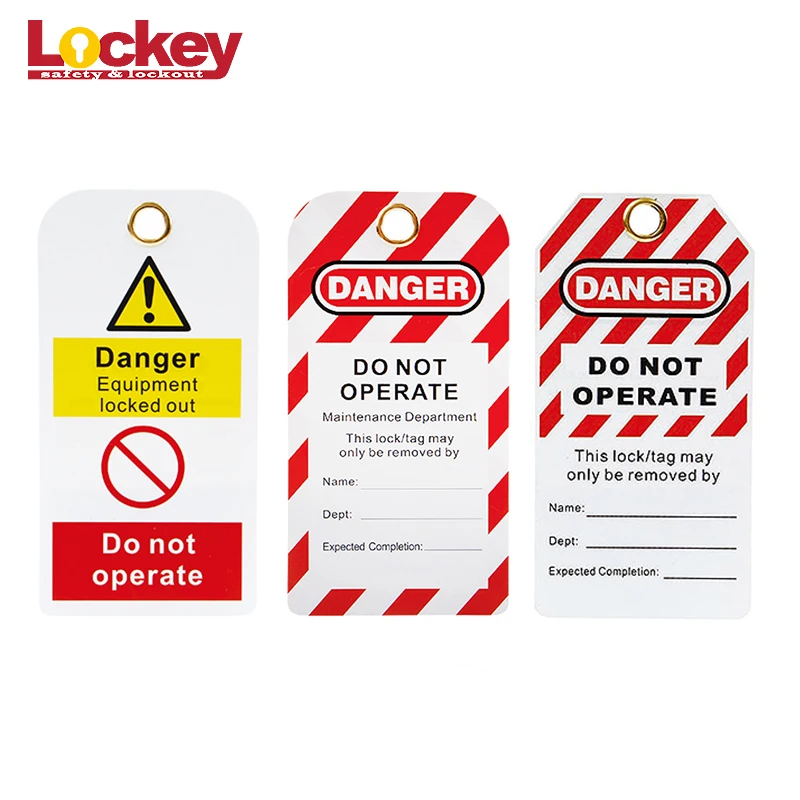 Equipment Locked Out Isolation Safety Lockout Tagout Pvc Warning Tag ...