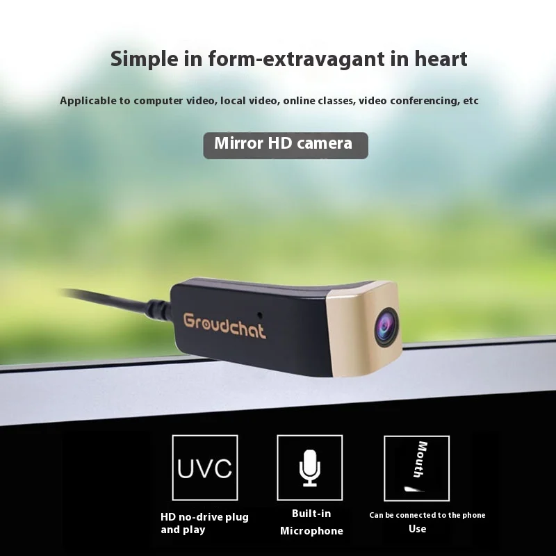 Smart CMOS Imaging Sensor Glasses Mobile Phone USB Computer Camera Live ...