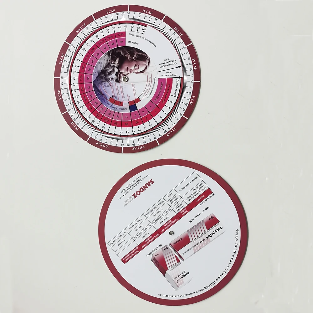 Plastic Pregnancy Wheel Due Date Calculator for OB/GYNs and Healthcare ...