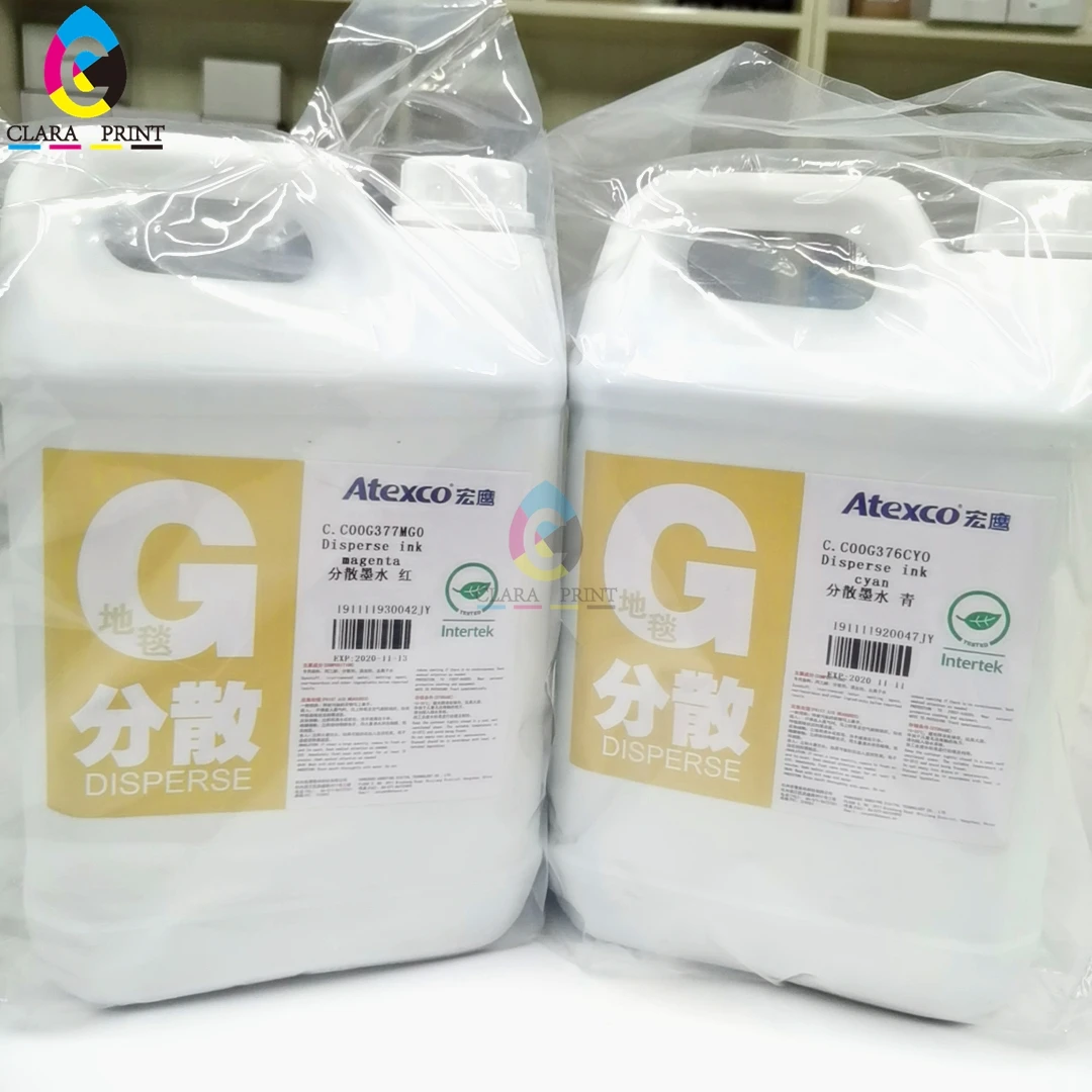 Atexco Pigment Ink 5000ml CMYK for Kyocera KJ4B-QA Print Head