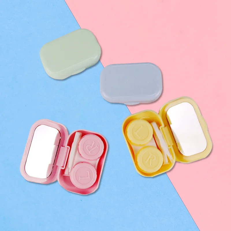 Mu Solid Color Compact Companion Box Beautiful Twin Storage And Care ...