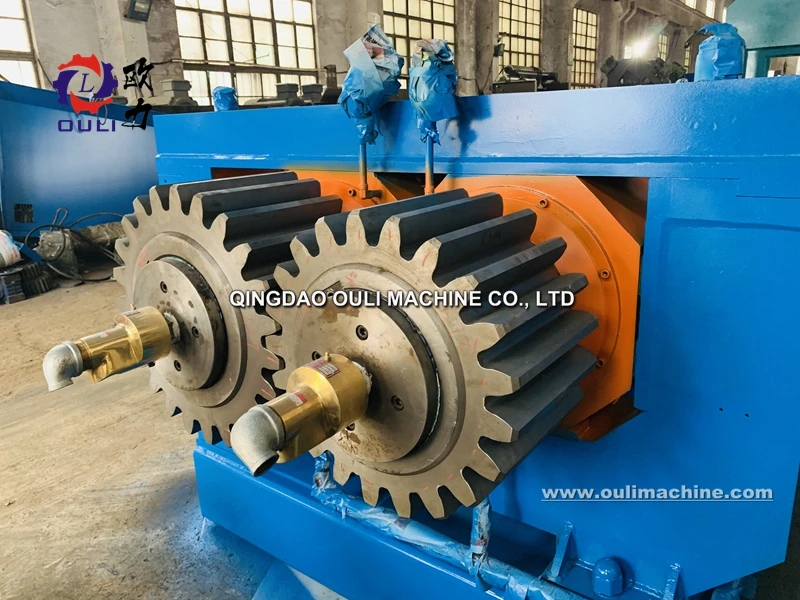 China Top OEM open type two roll rubber mixing mill machine for rubber ...