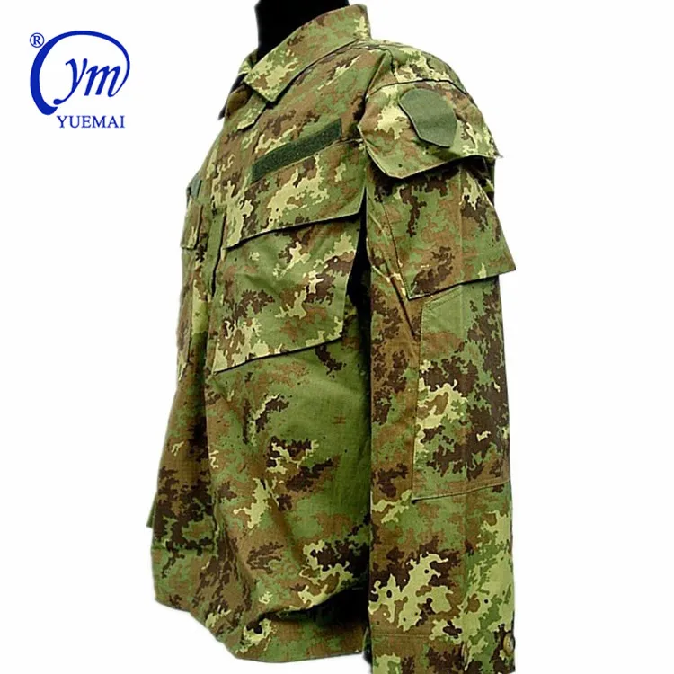 Italian Uniforms French Camouflage OCP Polyester Cotton Land Italy Camo ...