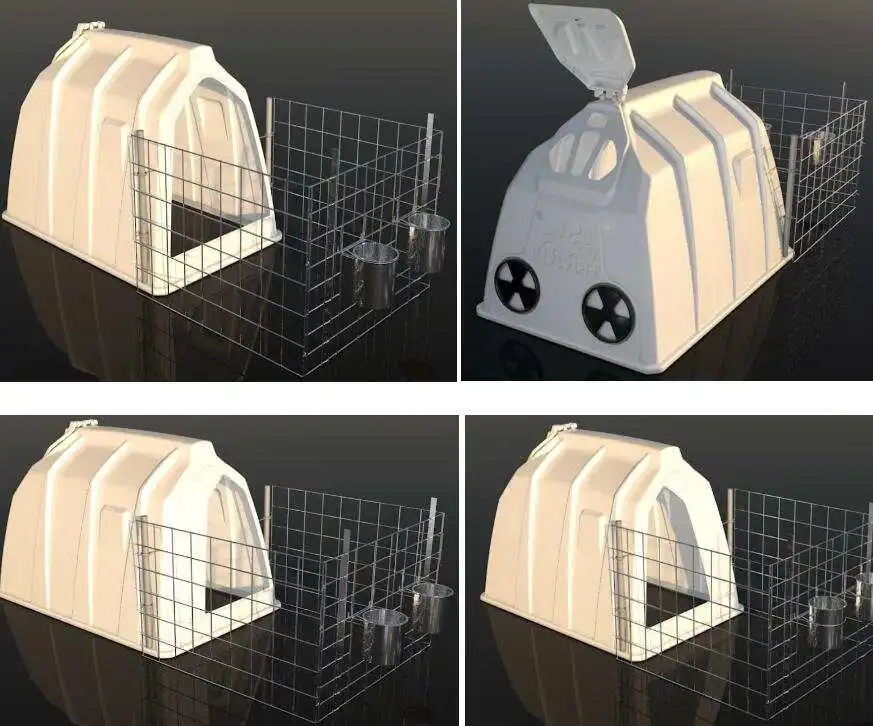 Livestock Cage Calf Hutch House - Buy Cheap Calf Hutch Calf Pen,House ...