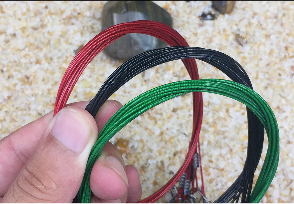 Sea Fishing Wire Line 50cm 150 lb Tensile Strength Weihai Fishing Gear ...