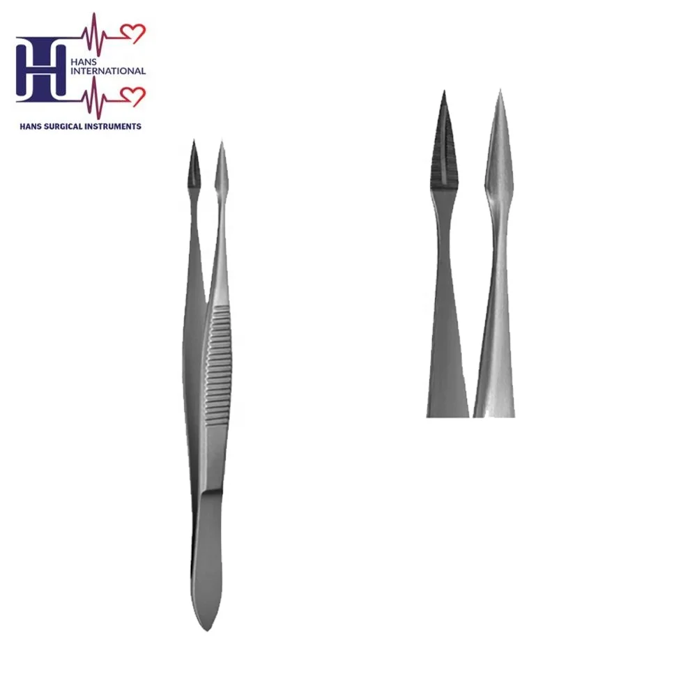 Hunter Splinter Forceps Straight Premium Quality German Stainless Steel ...