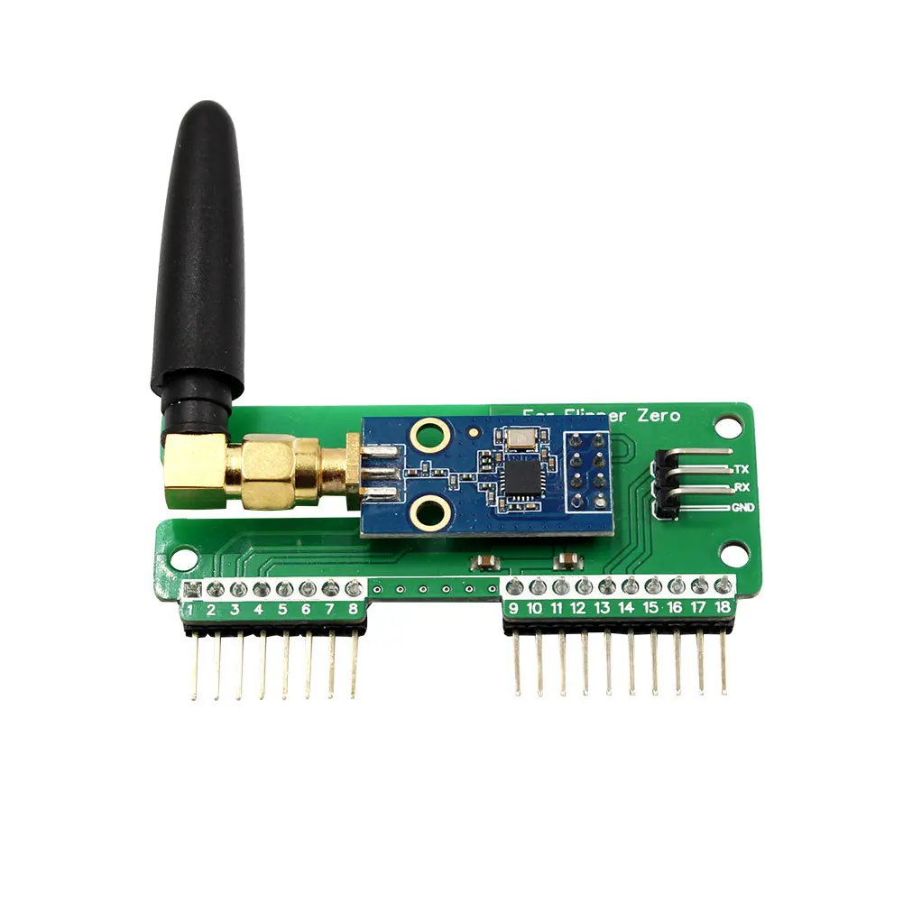 For Flipper Zero Cc1101 Module Subghz 433mhz Wifi With Antenna Pet Dolphin Programs Open Source ...