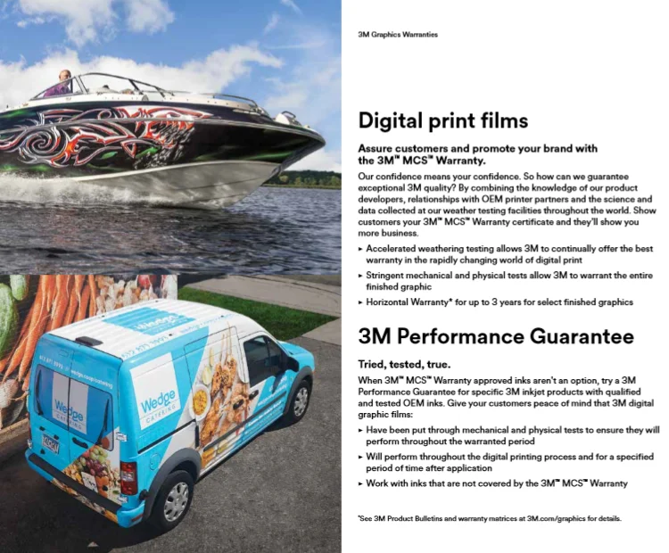 3M 3630 Vinyl Color Chart - Translucent Graphic Film