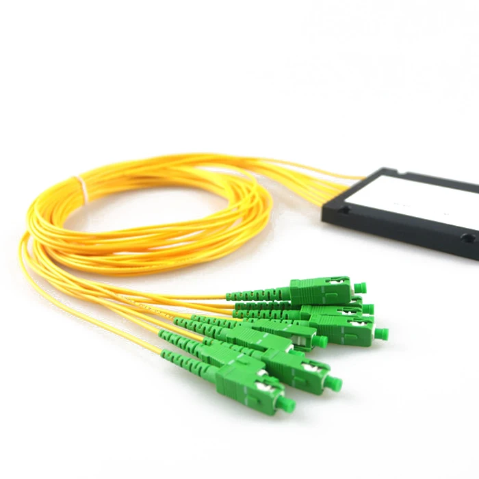 Plc Splitter 1x8 Abs Cassettes Fiber Optic Splitter Splice / Pigtailed ...