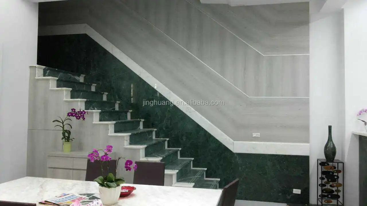 Shop Our Promotion Sale of Polish TW Green Marble Floor Stairs