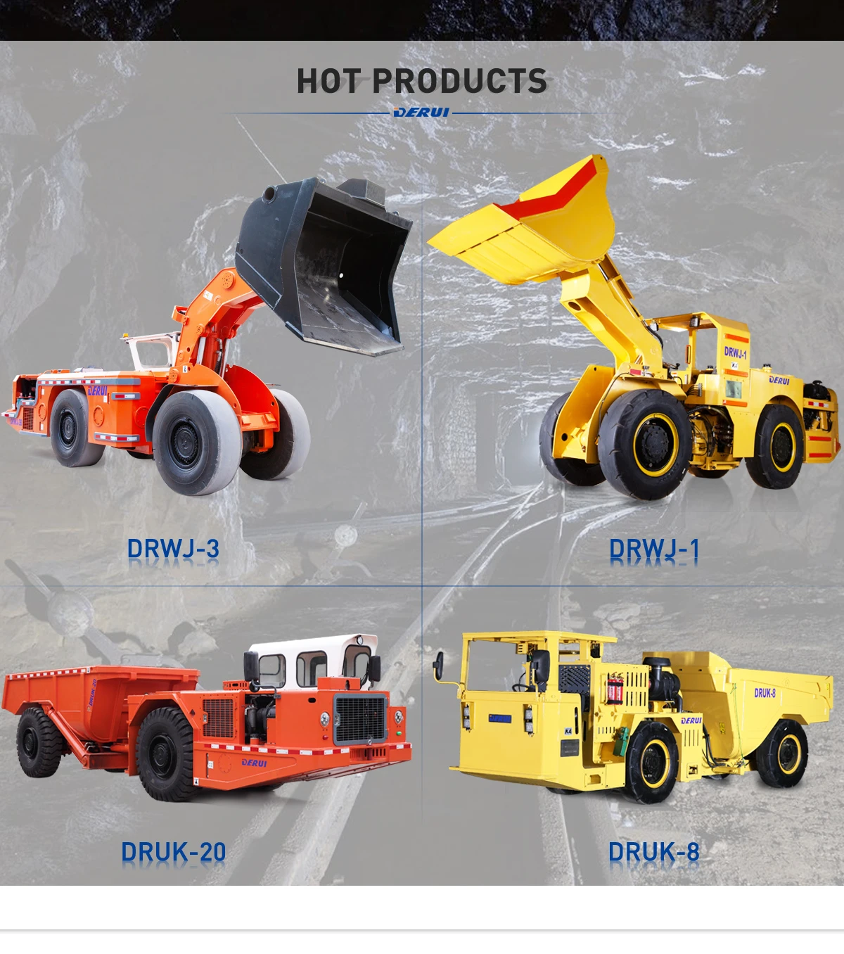 Shandong Derui Mining Machinery Co., Ltd. - Underground LHD Loader ...