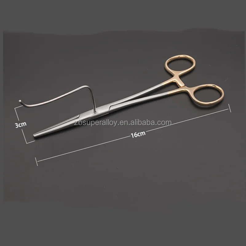 Orthopedic Surgical Instruments Veterinary Forceps 14cm Spay Ligation ...