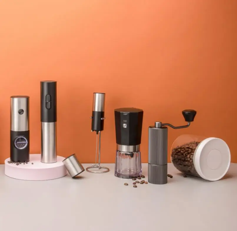 3 Speed Adjustable Make Premium Micro Foamed Milk Lithium Handheld Milk ...