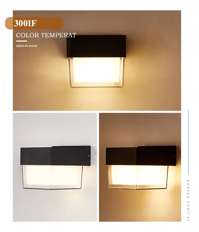 Outdoor Waterproof Compound Led Wall Light 10watts - Buy Compound Led ...